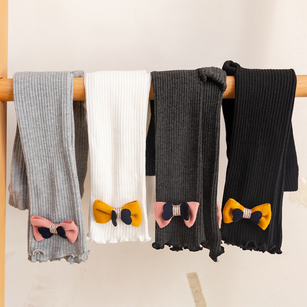 4 Pack Kids Girls Knitted Leggings Girls Cotton Cable Knit Classic ...