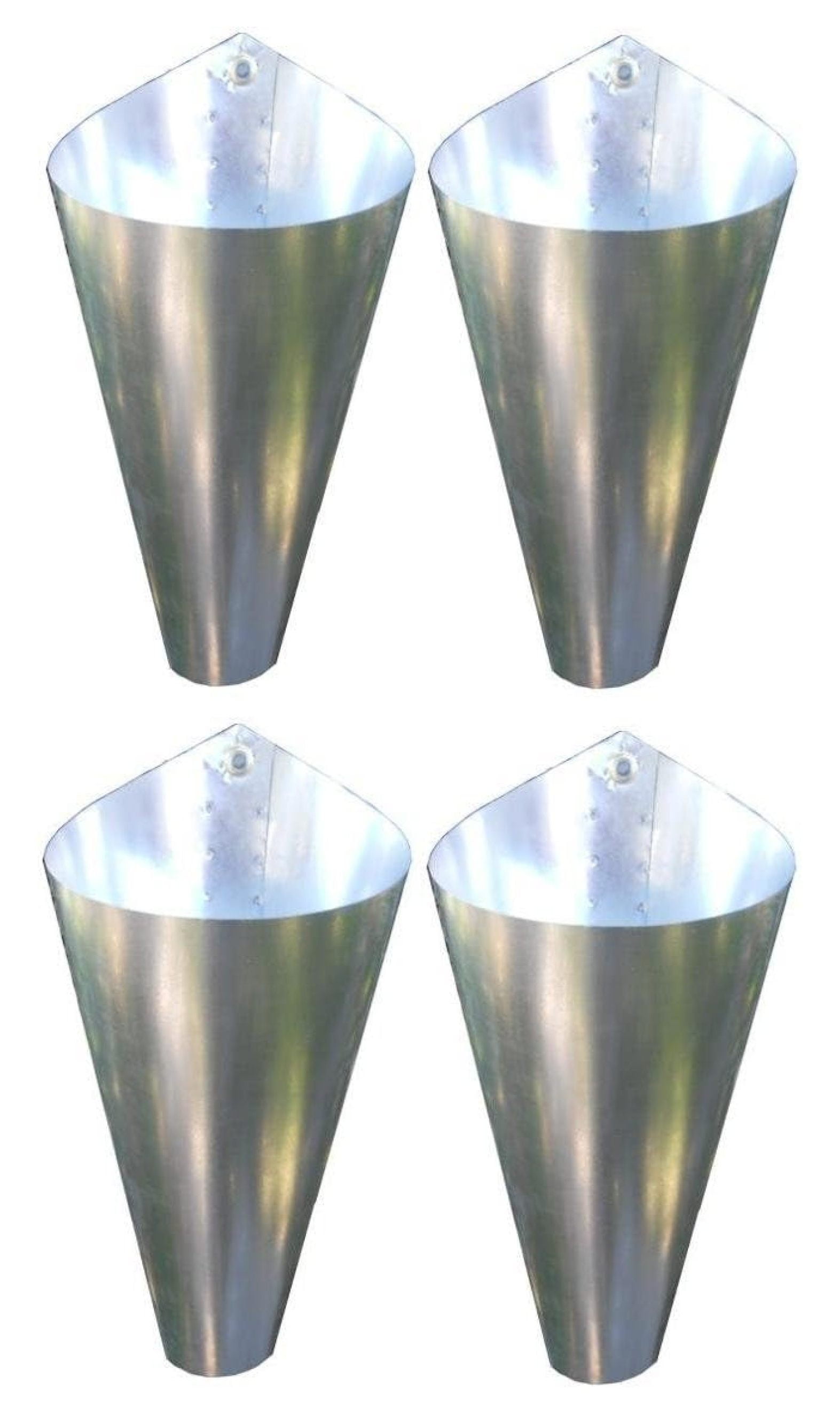 4 Pack Killing Restraining Poultry Chicken Processing Cones - Large ...