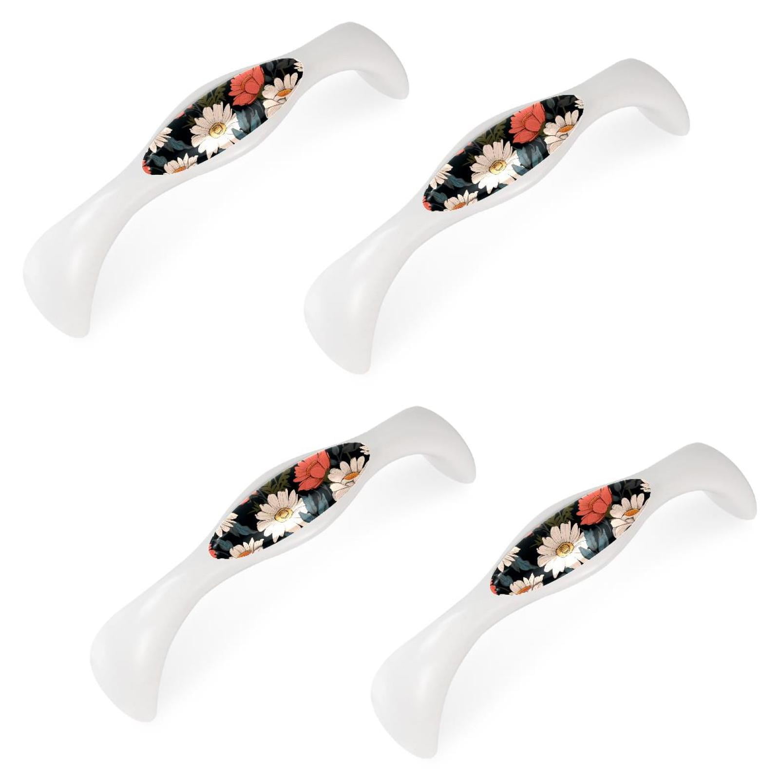 4 Pack Kitchen Cabinet Handles Drawer Pulls Cabinet Hardware Handle ...