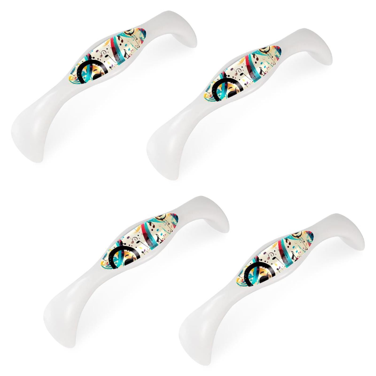 4 Pack Kitchen Cabinet Handles Drawer Pulls Cabinet Hardware Handle ...