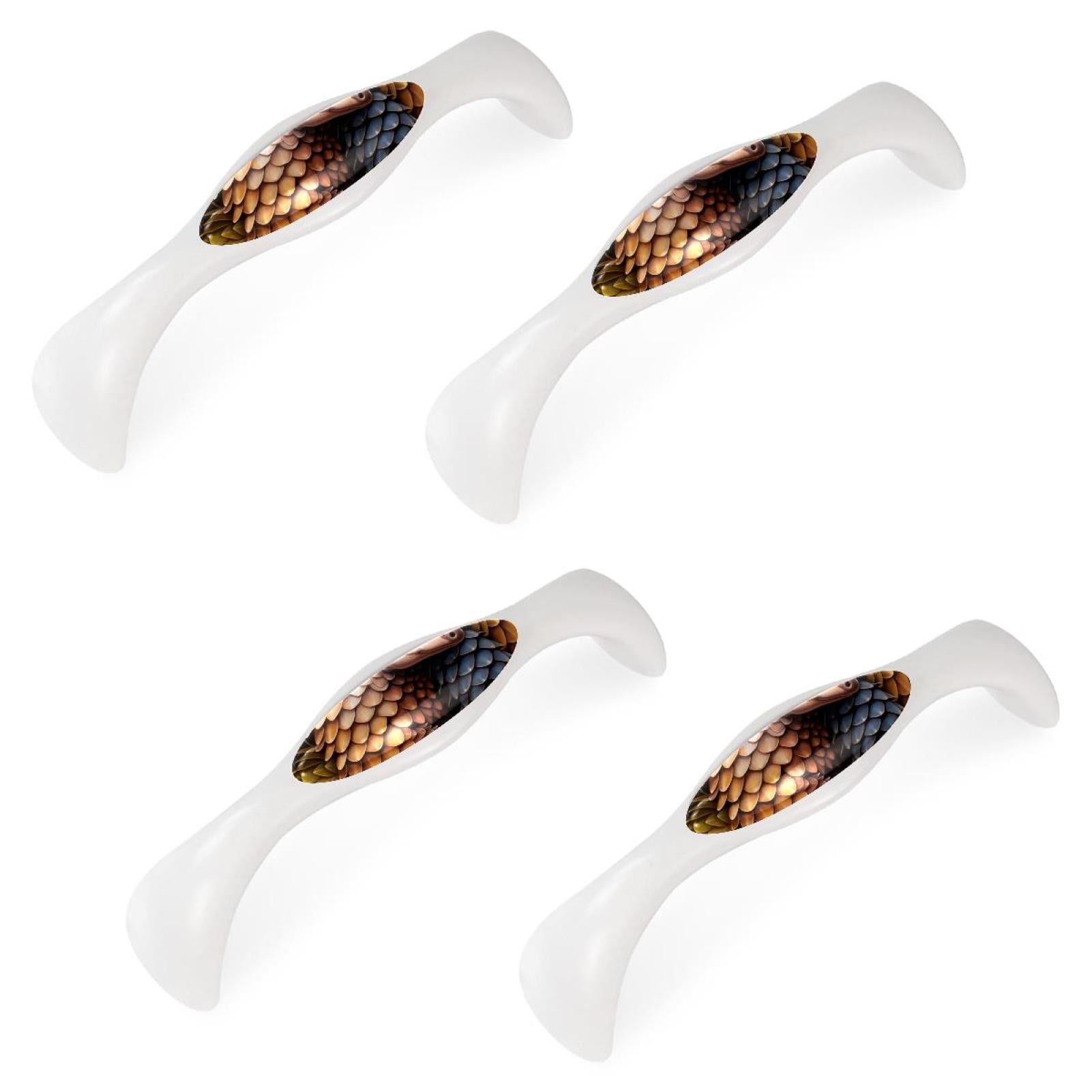 4 Pack Kitchen Cabinet Handles Modern Drawer Pulls Cabinet Hardware ...