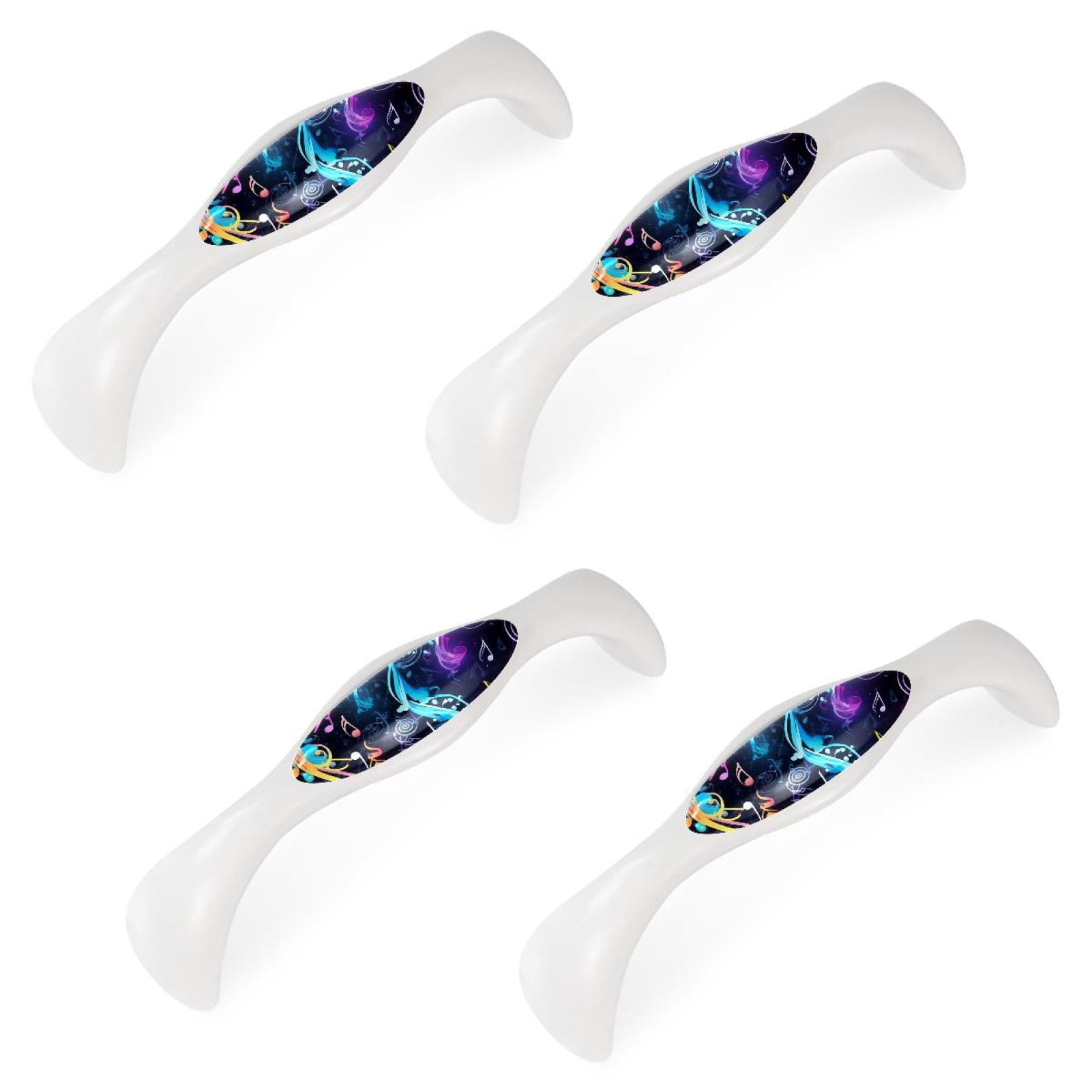 4 Pack Kitchen Cabinet Knobs, Music Note Drawer Pulls, Cabinet Handles ...