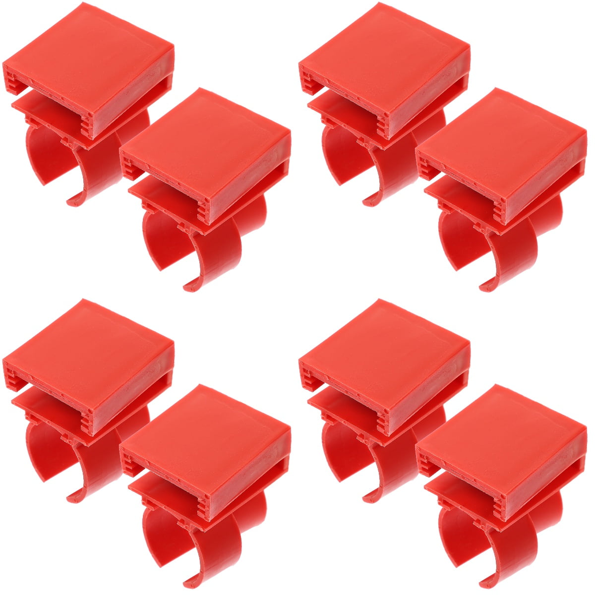 4 Pack LED Batten Light Aquarium Fish Tank Stand Buckle Lights Lamp ...