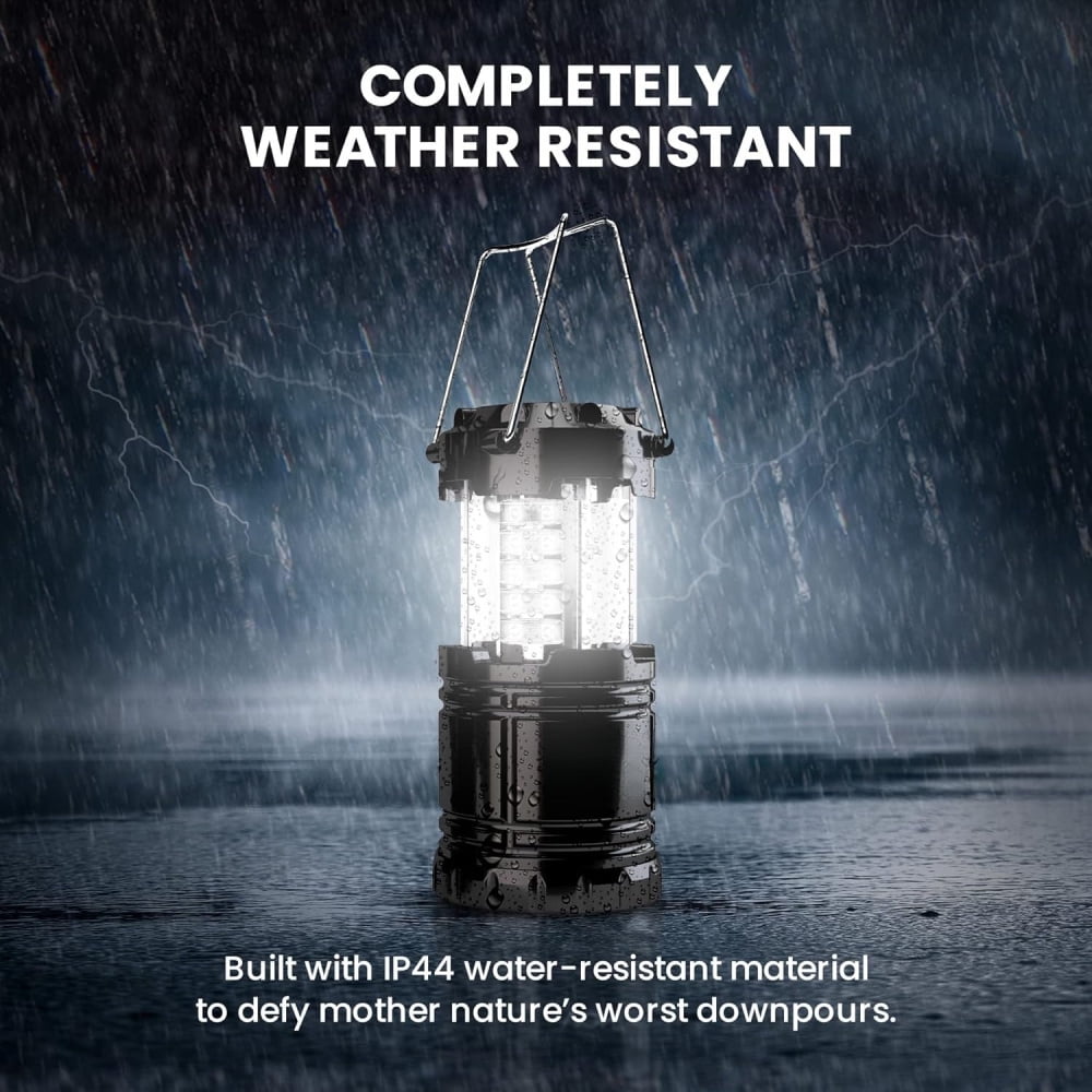 4 Pack LED Camping Lantern, LED Lanterns, Suitable Survival Kits for ...