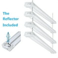 4 Pack LED Shop Light for Garage 4ft, Linkable, 5000K Daylight, 40W ...