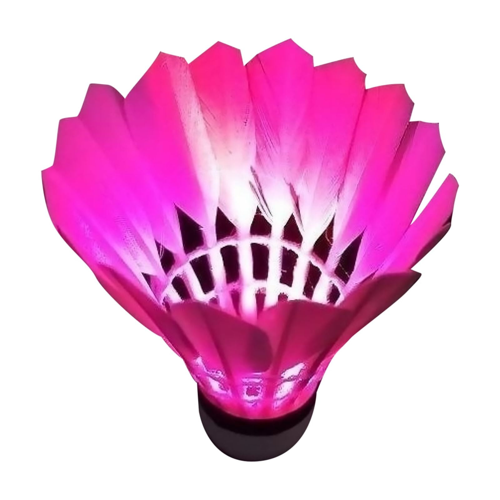 4 Pack LED Shuttlecock Badminton Balls Set Dark Night Glow Birdies ...