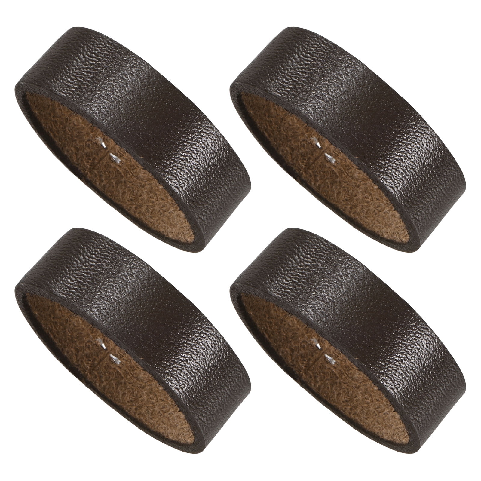 4-Pack Leather Loop Keeper Accessories, 1.38 Inch/ 3.5 cm Belt Loop ...