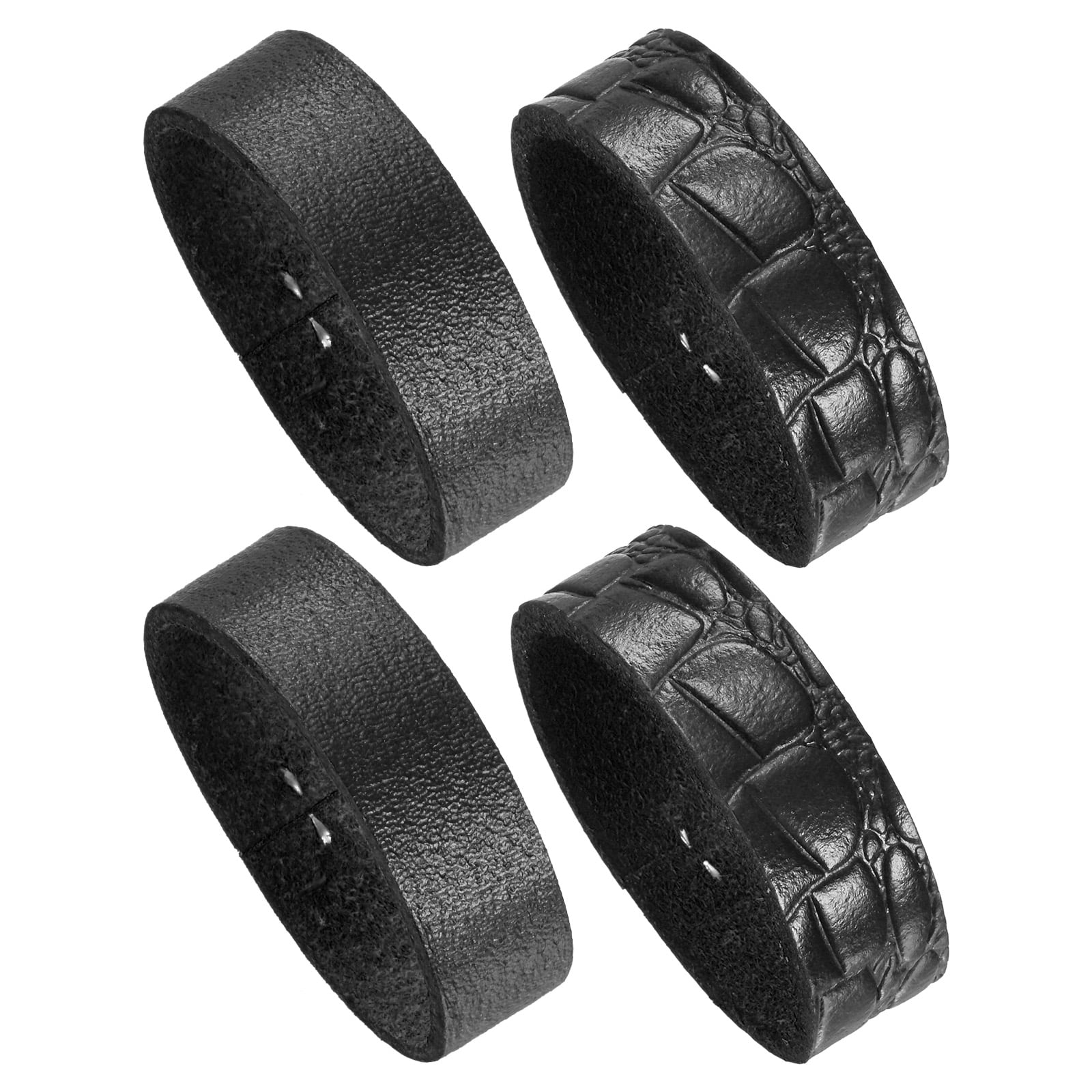 4-Pack Leather Loop Keeper Accessories, 1.5 Inch/ 3.8 cm Belt Loop ...
