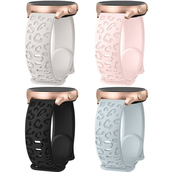 ASIASN-5PCS Charm Leopard Engraved Band Compatible with Samsung Galaxy ...