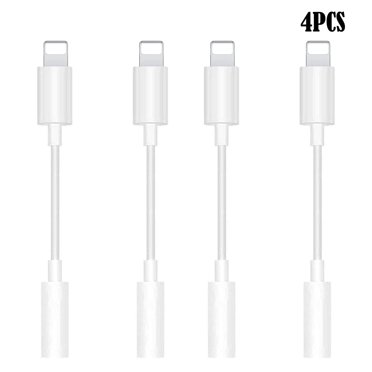 Apple Mfi Certified 1 Pack Lightning to 3.5 mm Headphone Jack Adapter ...