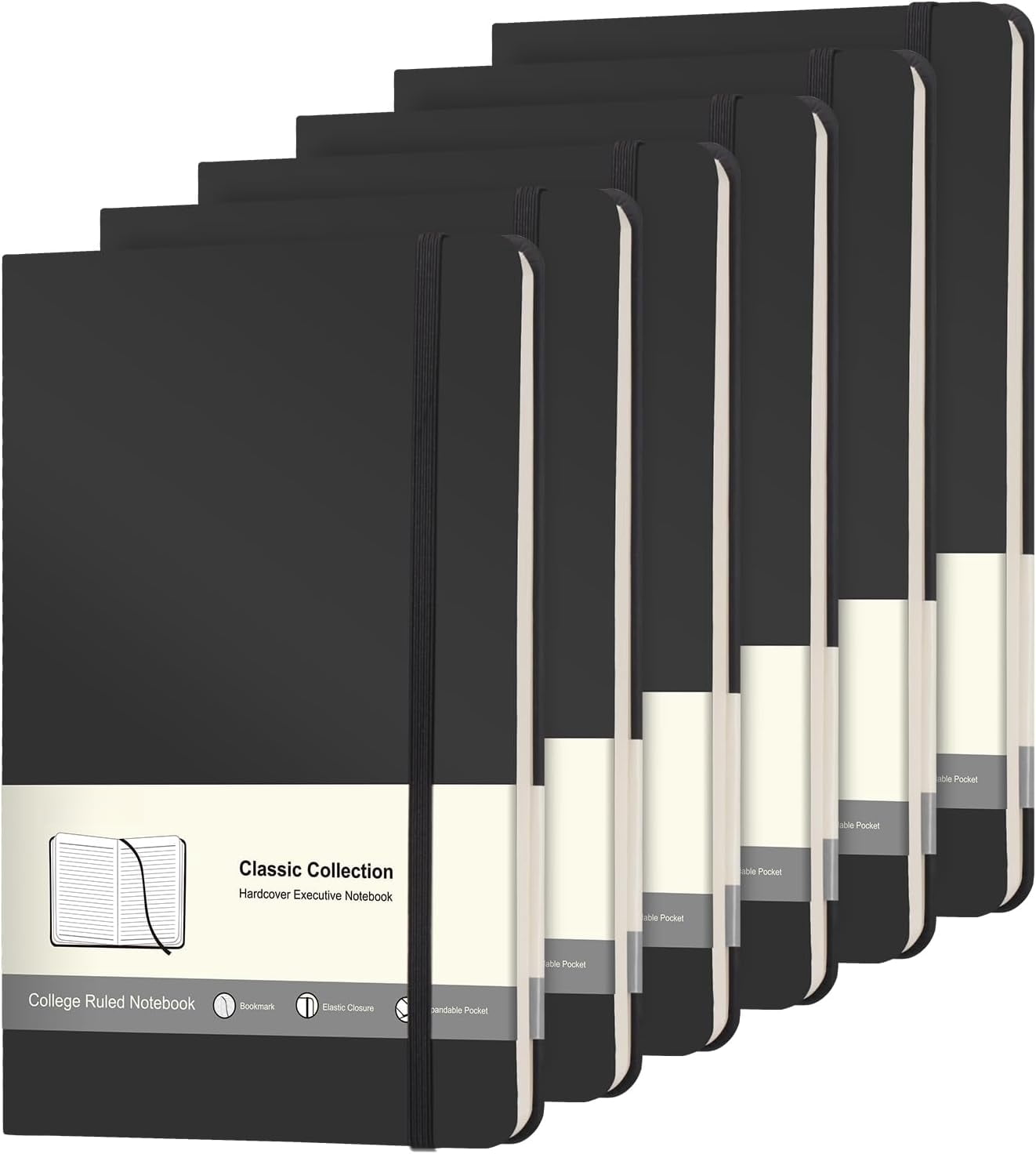 4 Pack Lined Journal Notebooks for Women, 176 Pages, 5.5 x 8.3 ...
