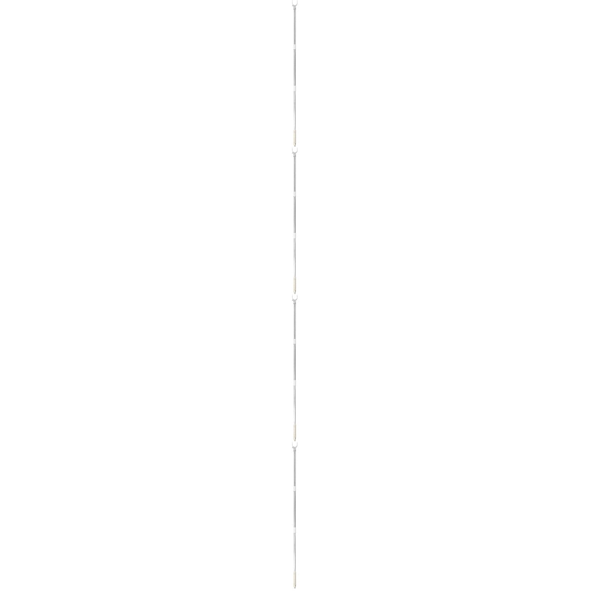 4 Pack Long Reach Stick Pole Hook High Clothes Hanger Stitching Rail ...