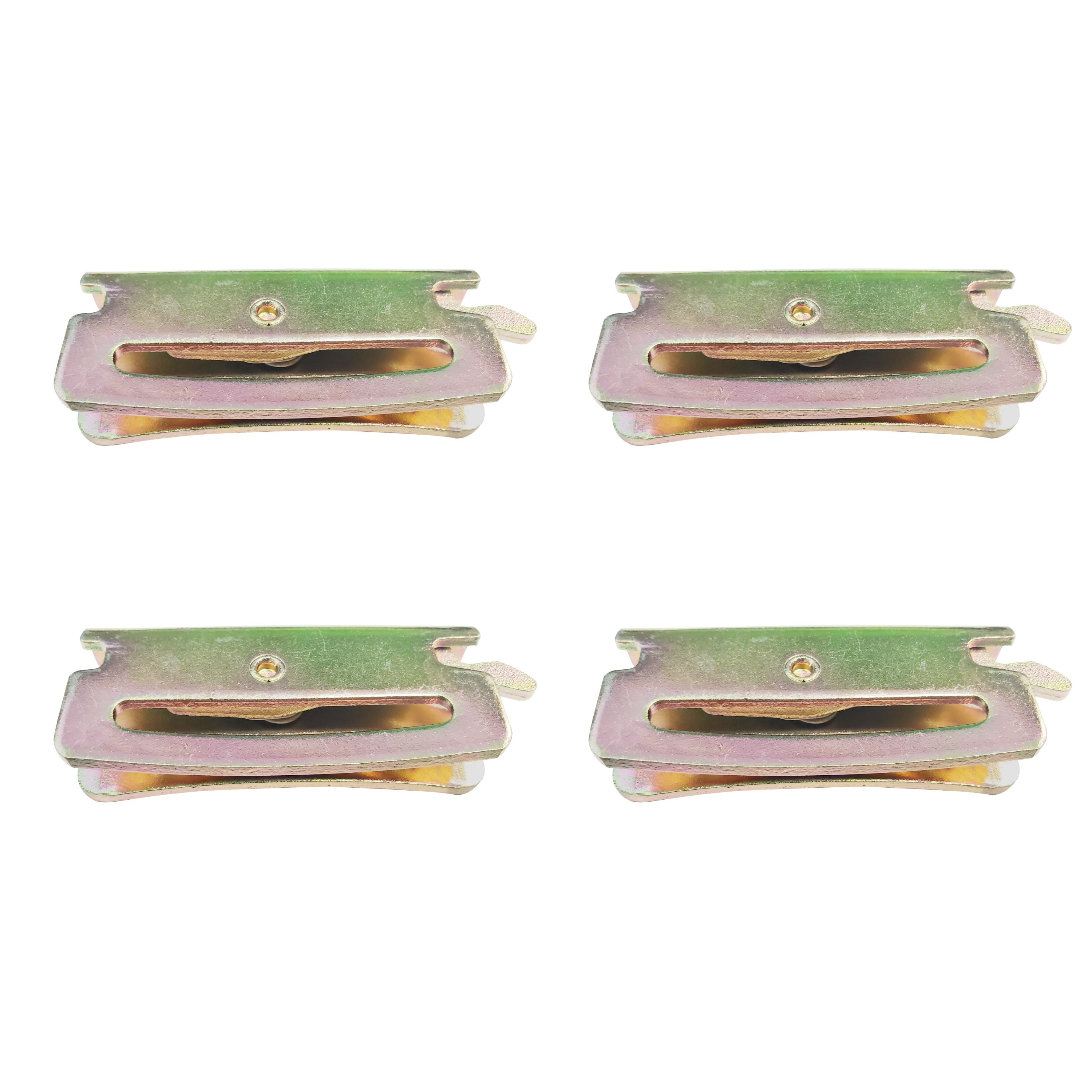 4 Pack Loose E-Track Spring Fitting for Custom Tie Down Strap Cargo Net ...