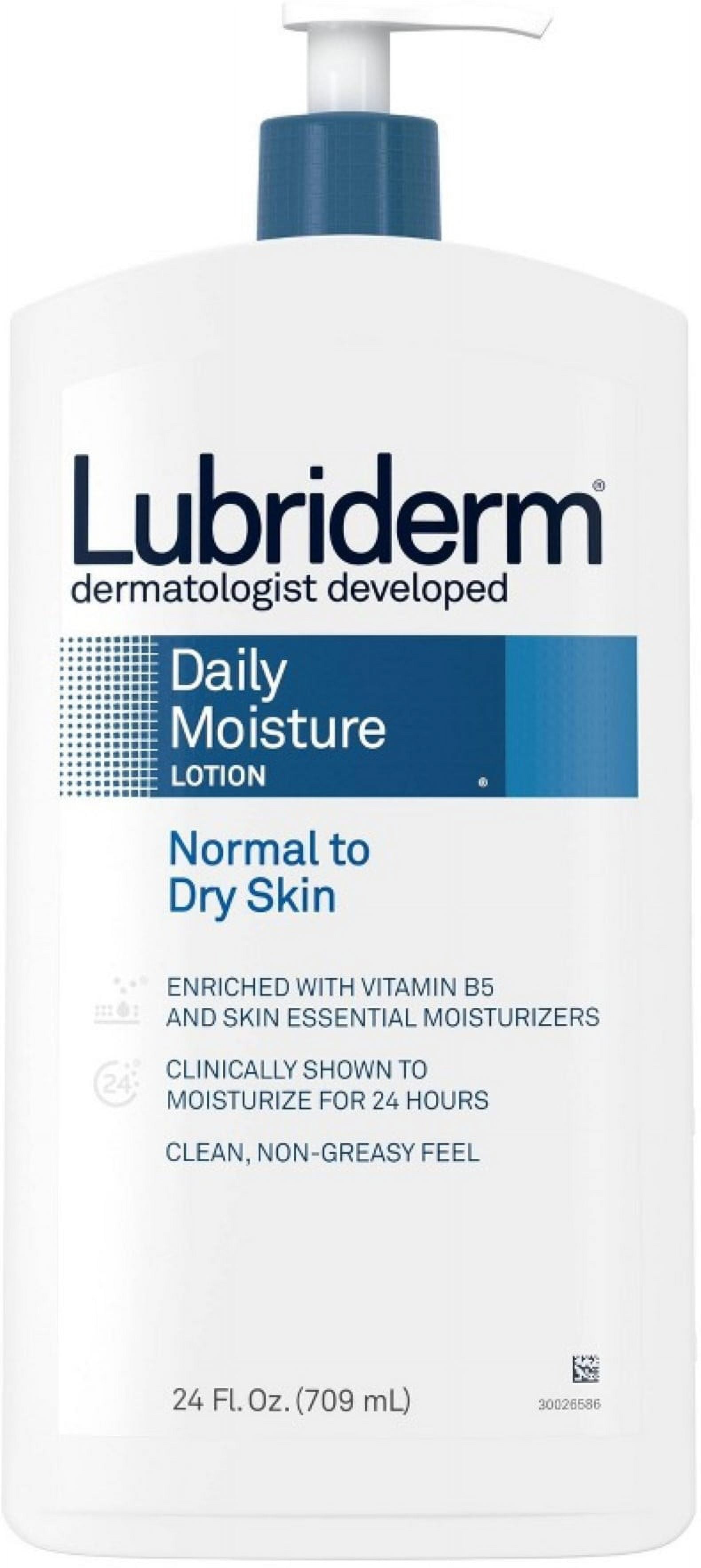 4 Pack - Lubriderm Daily Moisture Lotion 24 oz - Walmart.com