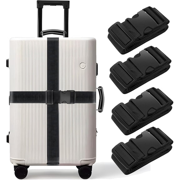 3Pcs Travel Luggage Hanging Buckle! Uscallm Luggage Straps Secure ...