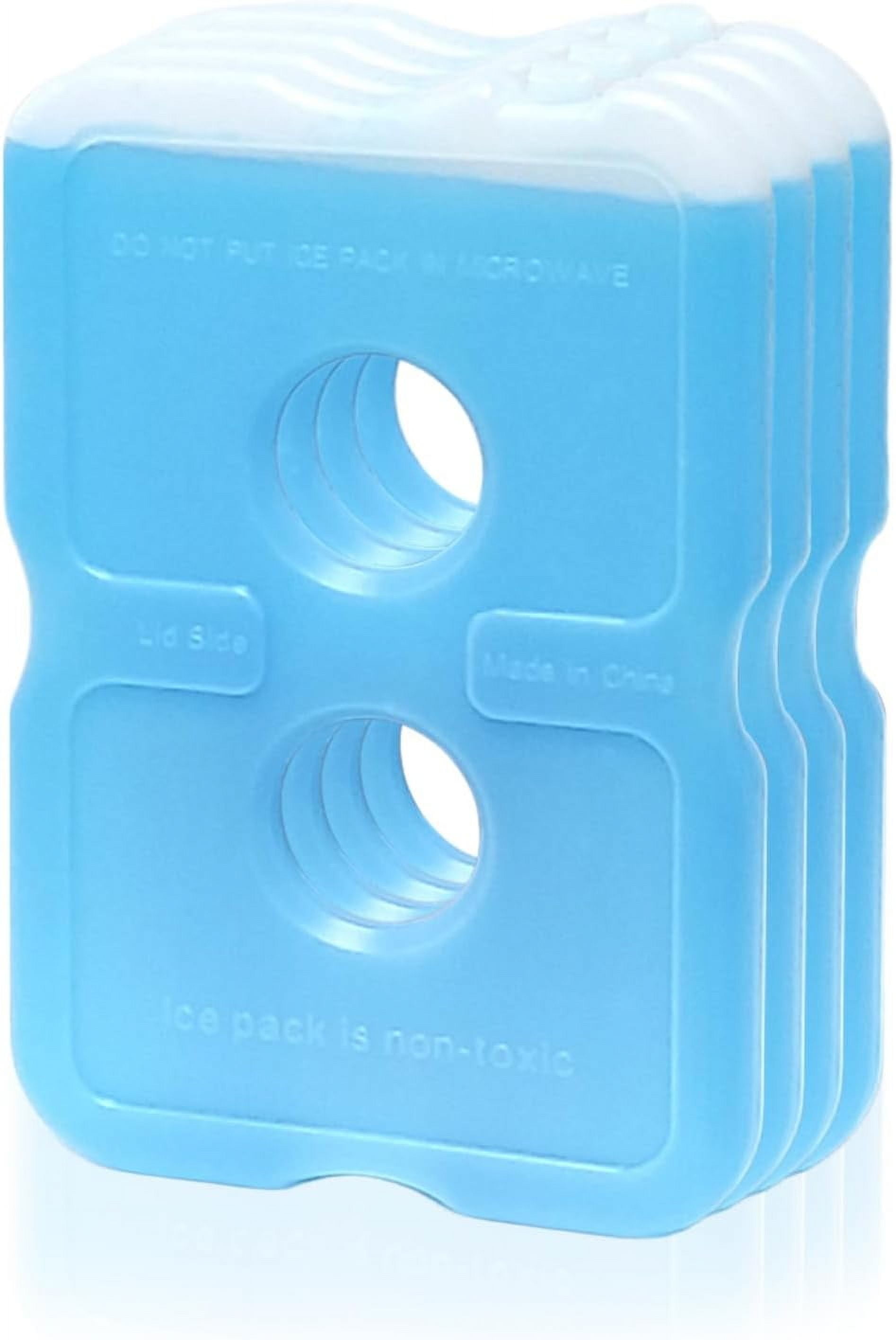 4-Pack Lunch Box Ice Packs，Ice Packs for Lunch Boxes，Small Ice Packs ...