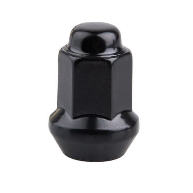 (4 Pack) MSA Tapered Lug Nut 3/8" with 14mm Head Black - Walmart.com