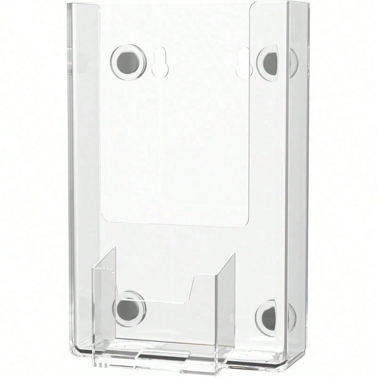 4 Pack Magnetic Brochure Holder 4 Inches with 2" x 3.5" Vertical ...