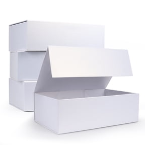 Costway 3 PCS Christmas Lighted Gift Boxes Pre-lit 90 LED Light Up ...