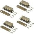 4 Pack Magnetic Door Catch, Heavy Duty Magnetic Cabinet, Stainless ...