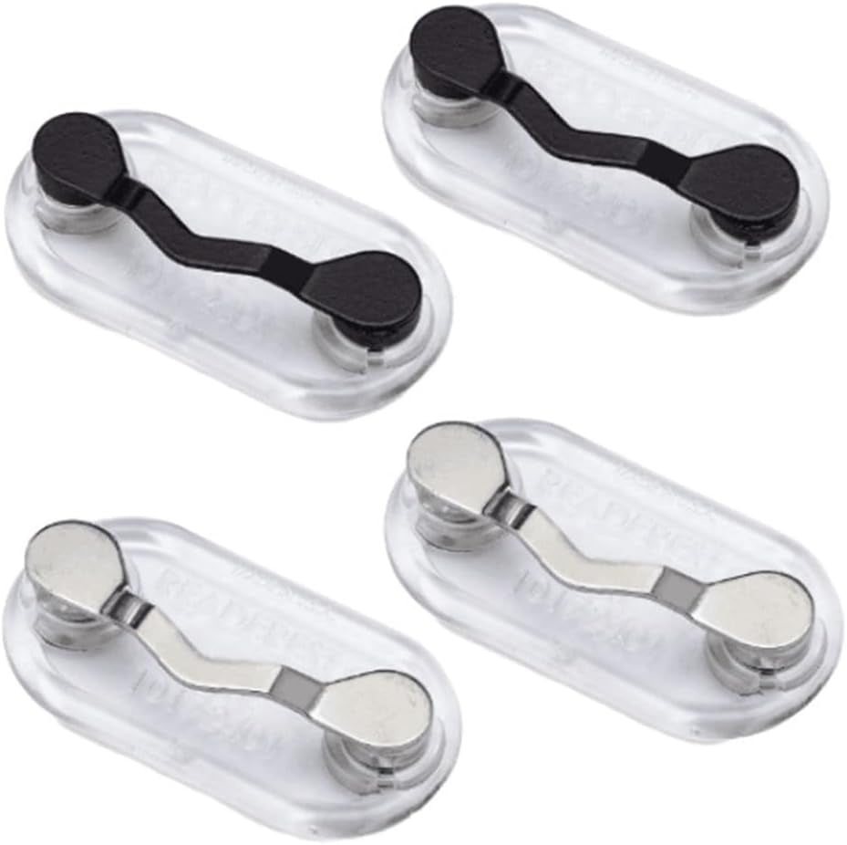 4 Pack Magnetic Eyeglass Holder，Magnet Pin, Pins for Clothes Shirt ...