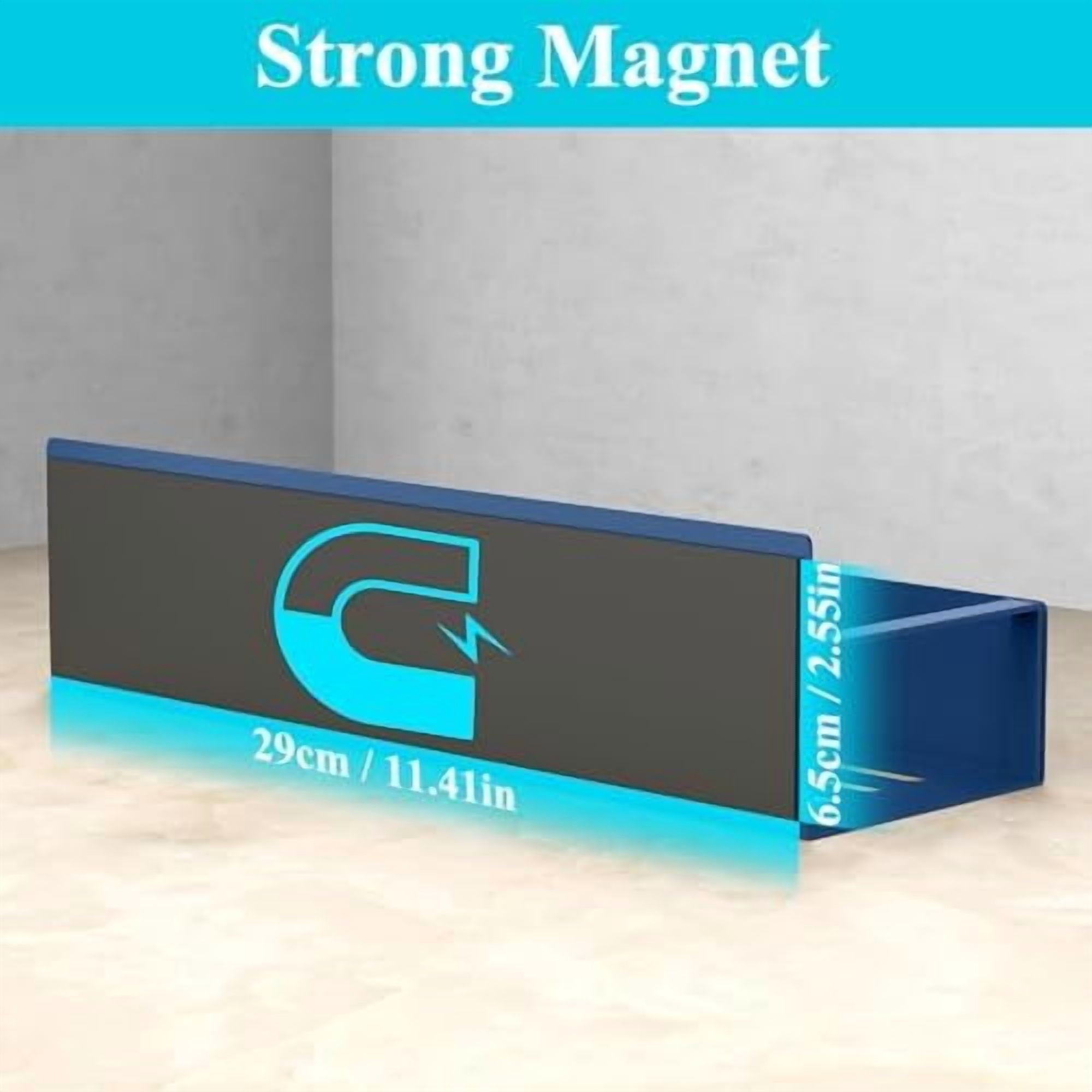 4 Pack Magnetic Spice Storage Rack Organizer for Refrigerator and Oven ...