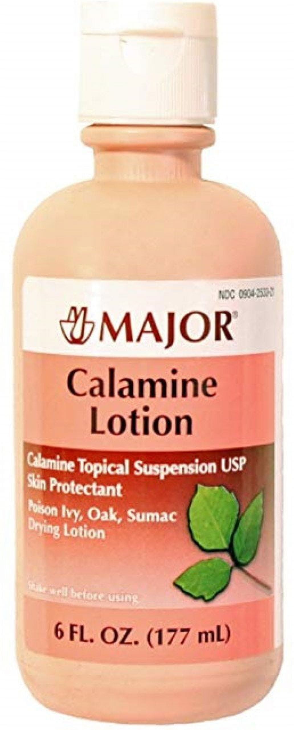 4 Pack - Major Calamine Lotion, Pink, 6 Fl. Oz. - Walmart.com