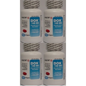 Docusate Sodium 100mg Capsules