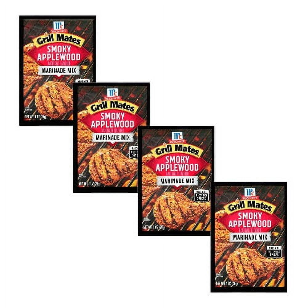 ( 4 Pack ) McCormick Grill Mates Smoky Applewood Marinade Mix 1 Oz ...