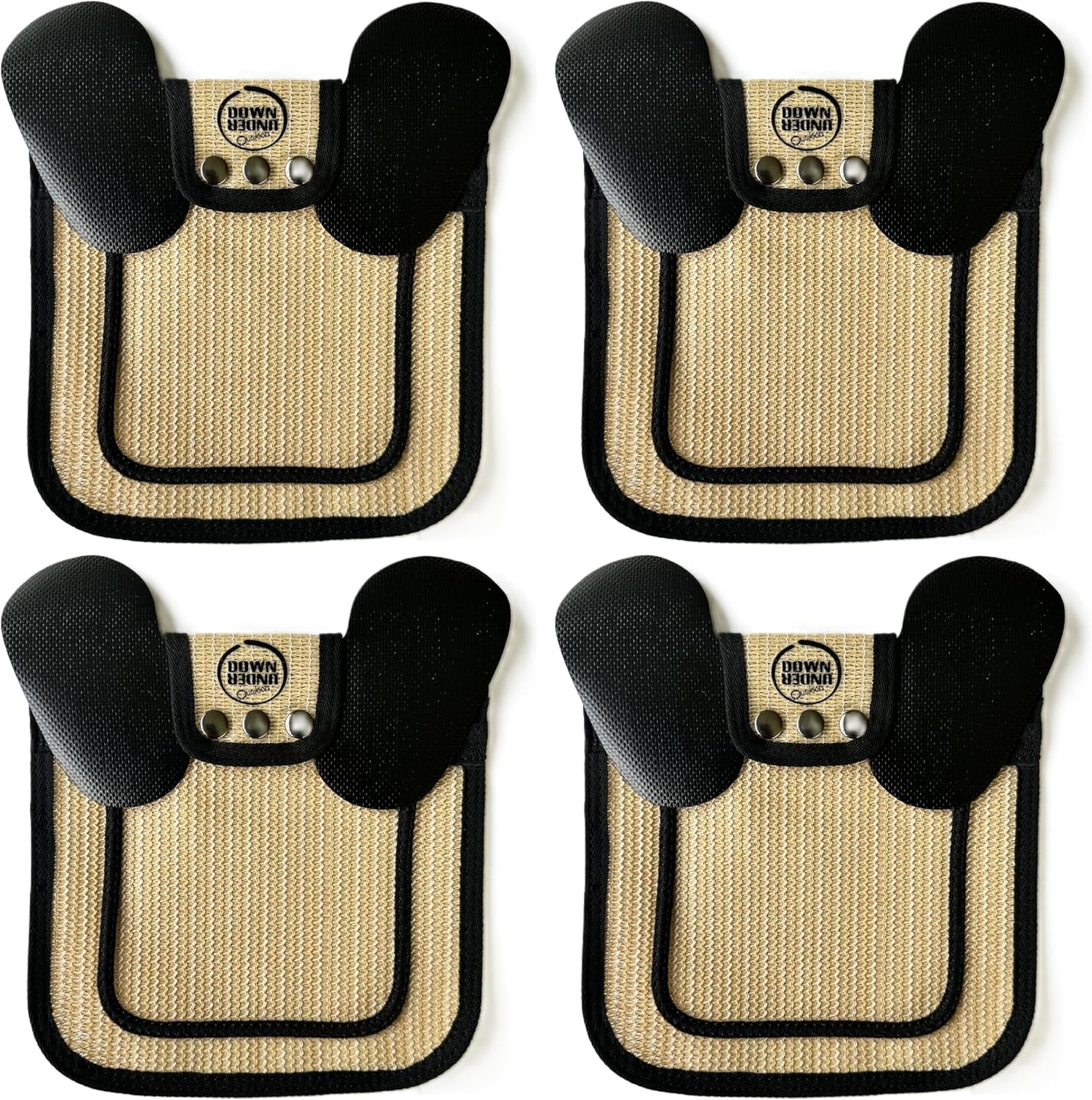 4 Pack Medium-Large Saddles with Adjustable Straps, Poultry Saver ...