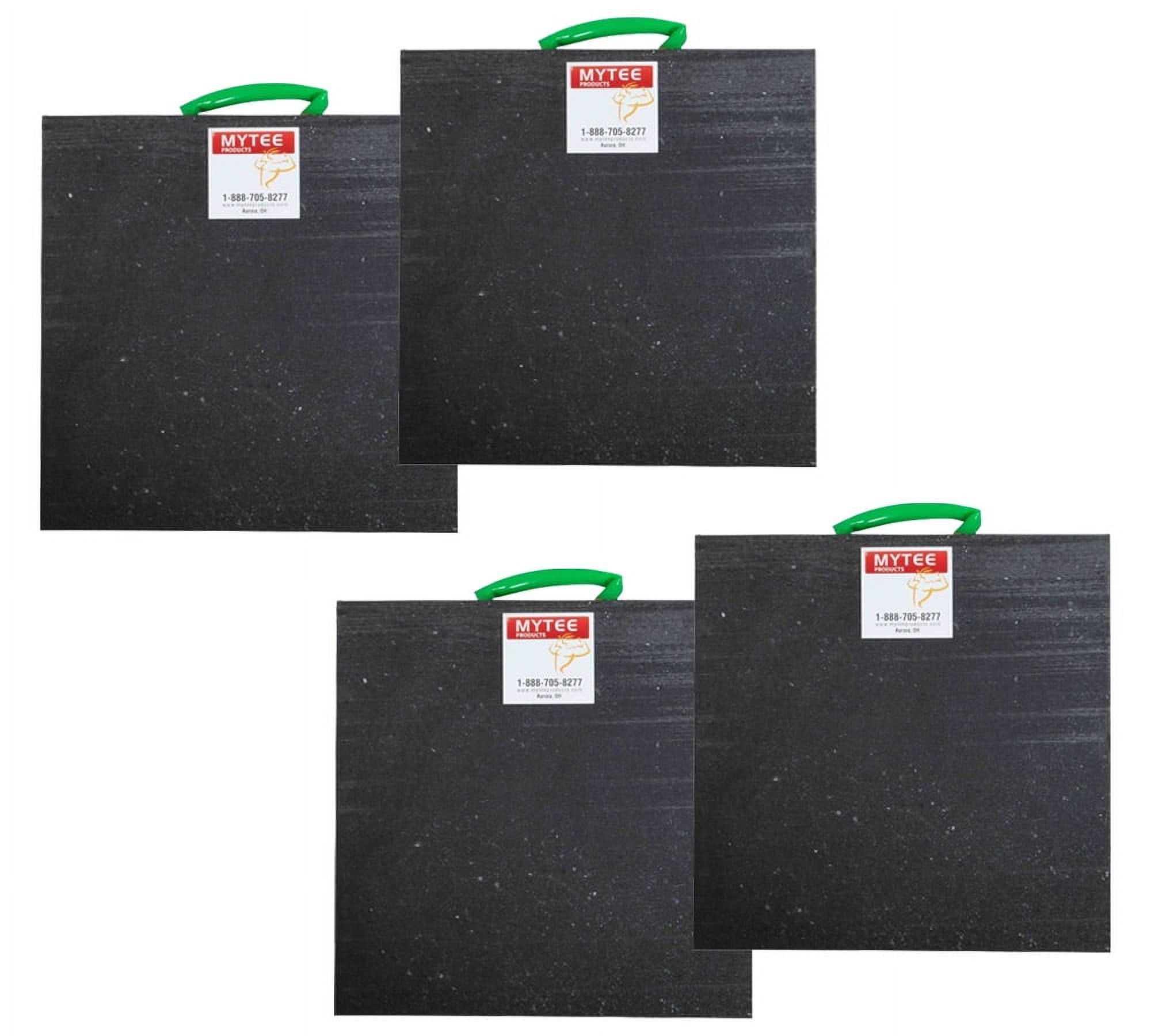 (4 Pack) Medium Outrigger Pad 18" x 18" x 1.5" Thick for Crane, Wrecker ...