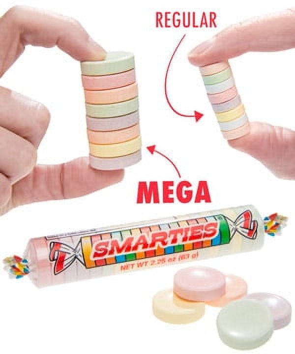 4 Pack Mega Smarties Super-sized sweet treat. - Walmart.com