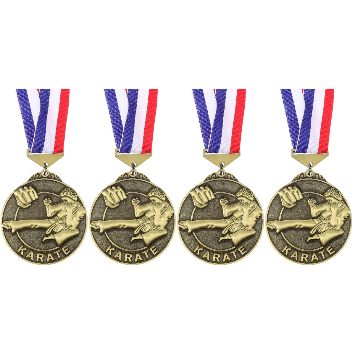 4pcs Martial Competition Medal Metal Martial Medal Small Medal Decor ...