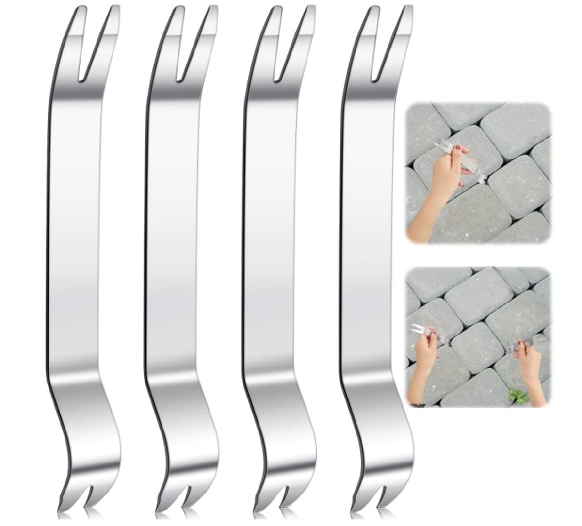 4 Pack Metal Paver Puller Tool,Patio Pavers Paver Extractor Tool,Paver ...