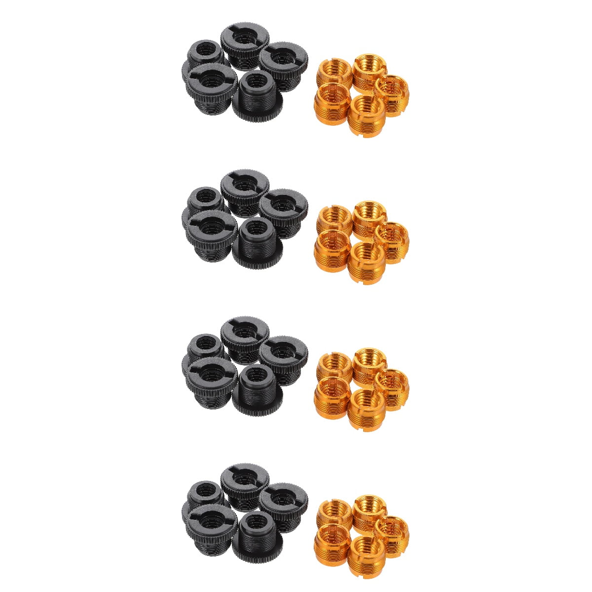 4 Pack Microphone Clip Nut Conversion for Stand Boom Microphones ...