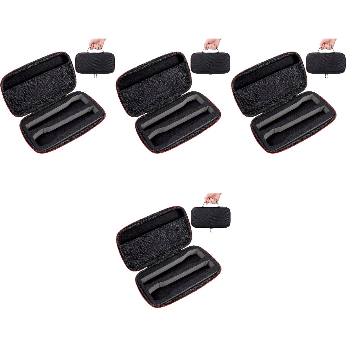 4 Pack Microphone Storage Case Wired Bag Wireless for Travel - Walmart.com