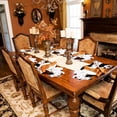 4 Pack Mini Faux Cowhide Rugs Rustic Western Animal Pattern Decorative ...