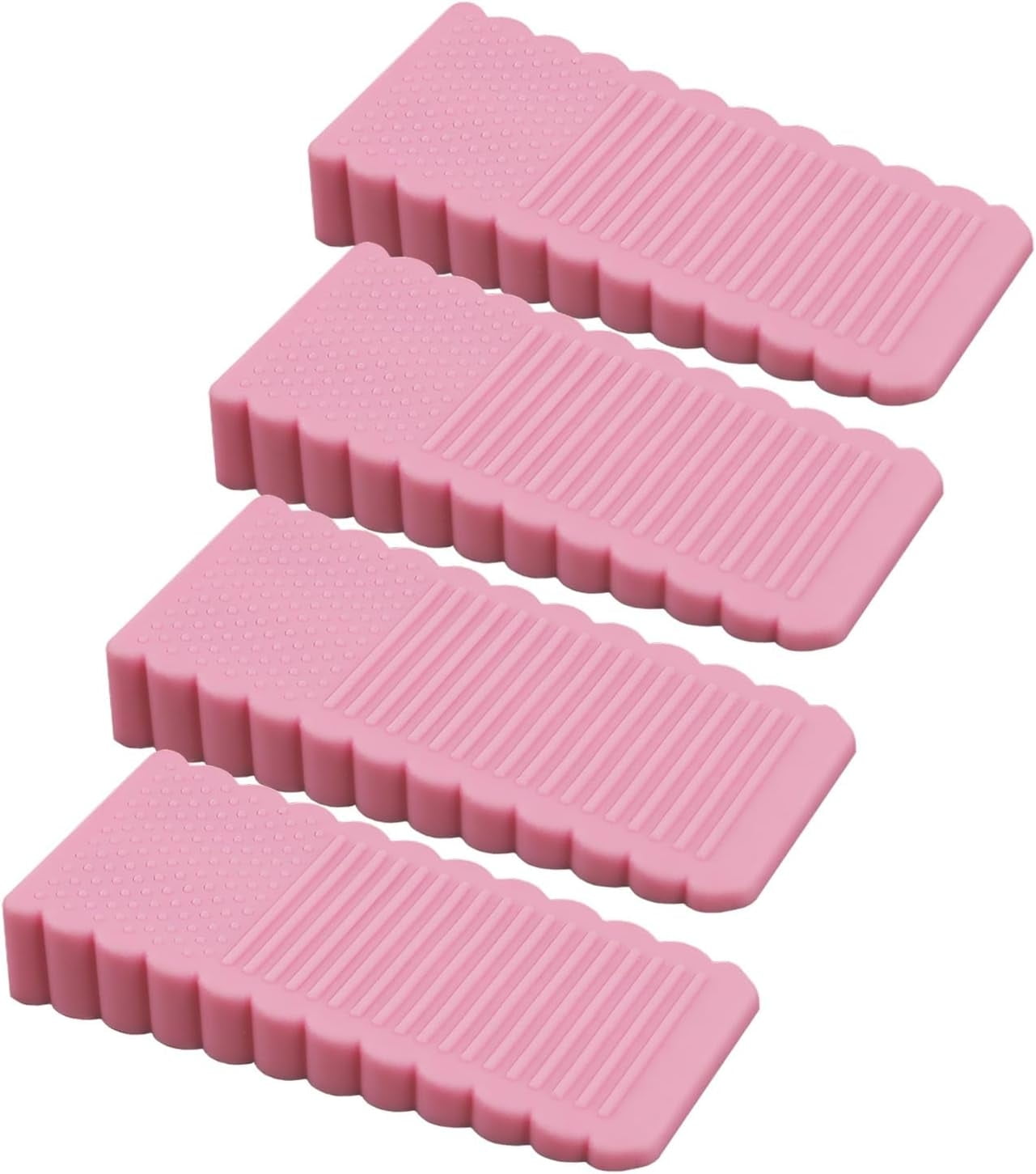 4 Pack Mini Rubber Door Stoppers for Bottom of Door, TPE Door Stopper ...