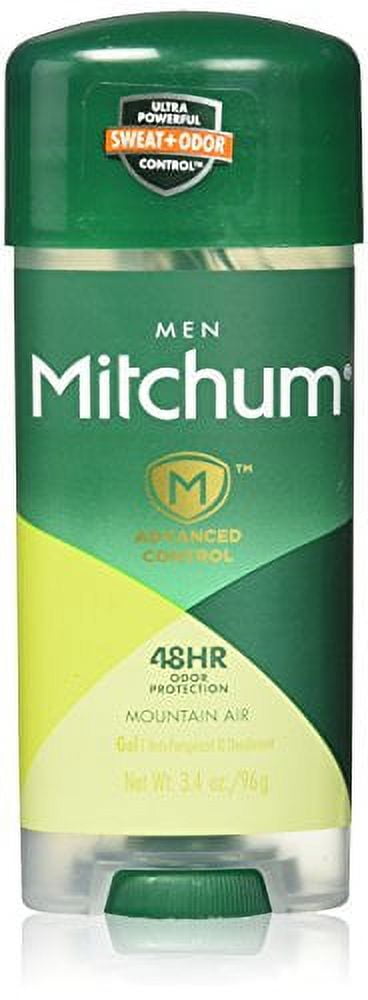 4 Pack Mitchum Gel Advanced Anti-Perspirant - Deodorant Mountain Air 3. ...