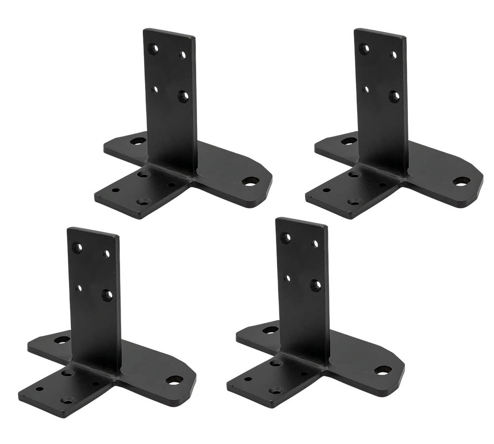 4 Pack Modular Strut Channel Mount Brackets For Installing Shelving ...