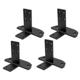 4 Pack Modular Strut Channel Mount Brackets For Installing Shelving ...