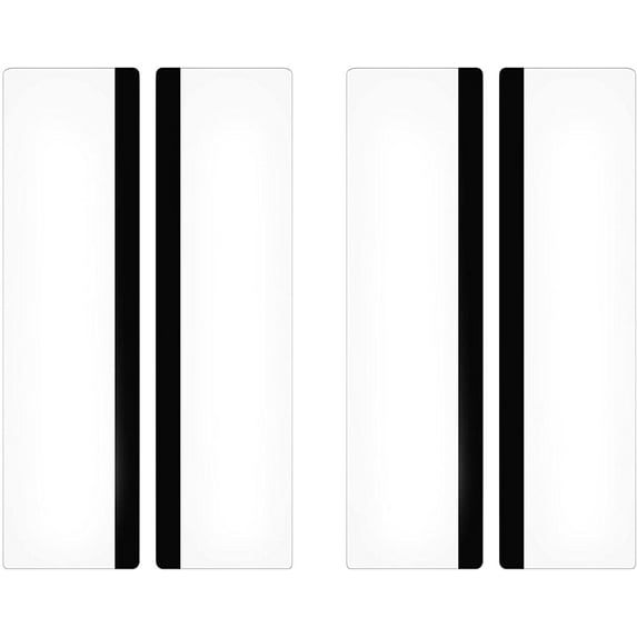 4 Pack Monitor Memo Board,Notepad Message Board,Computer Screen Sticker ...