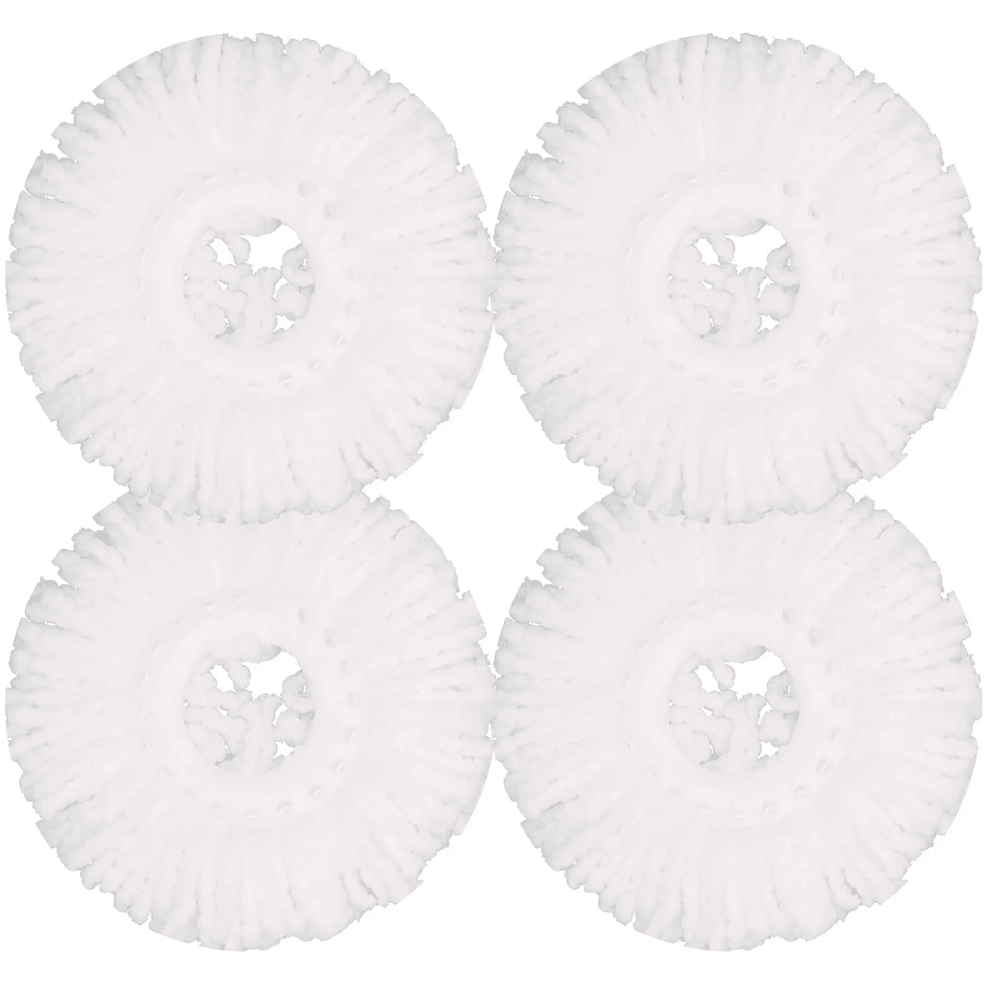 4 Pack Mop Head Replacement for Hurricane Spin Mop Replacement Head ...