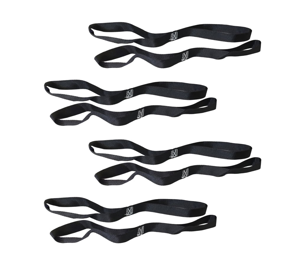 (4 Pack) Motorcycle Handle Bar Straps (Pair) Black - Walmart.com