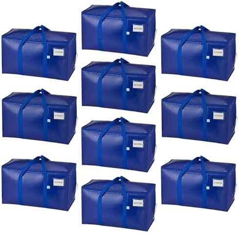4 Pack Moving Bags, Upgraded Heavy Duty, Moving Boxes Alternative ...