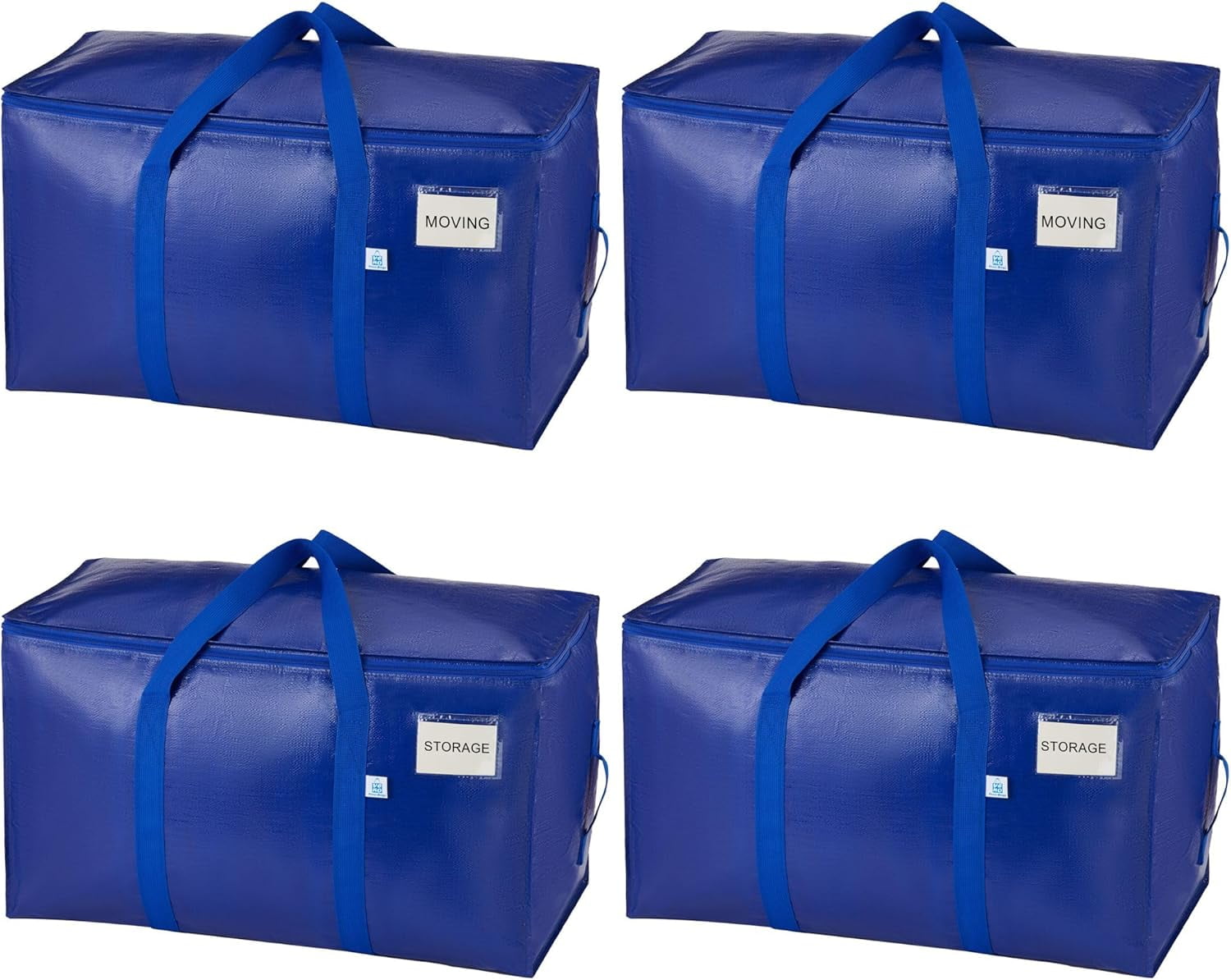4 Pack Moving Bags, Upgraded Heavy Duty, Moving Boxes Alternative ...