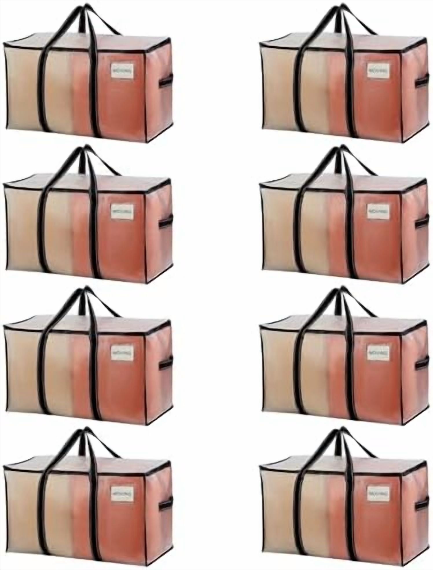 4 Pack Moving Bags, Upgraded Heavy Duty, Moving Boxes Alternative ...
