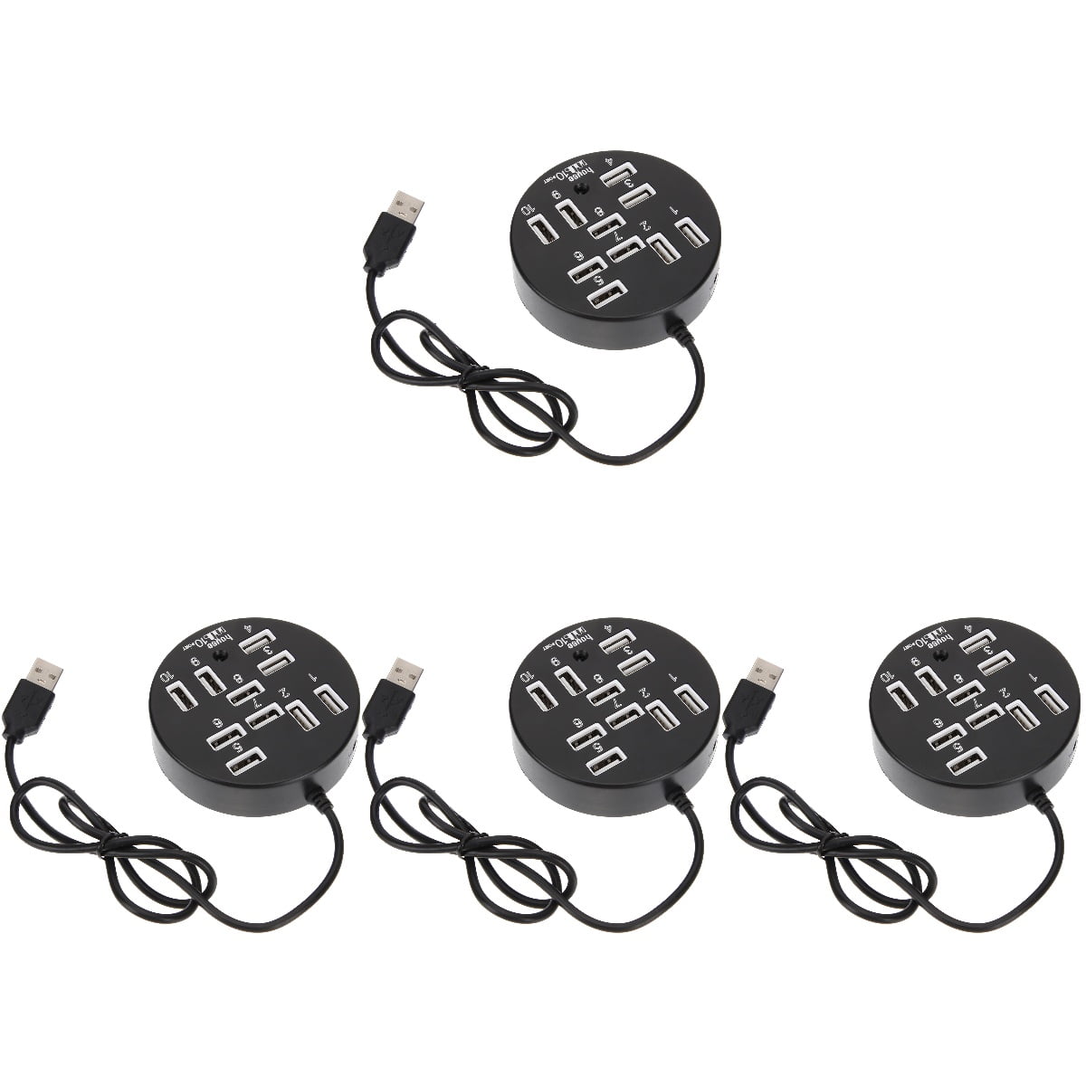 4 Pack Multi USB Port Several Ports Socket Additional Adapter - Walmart.com