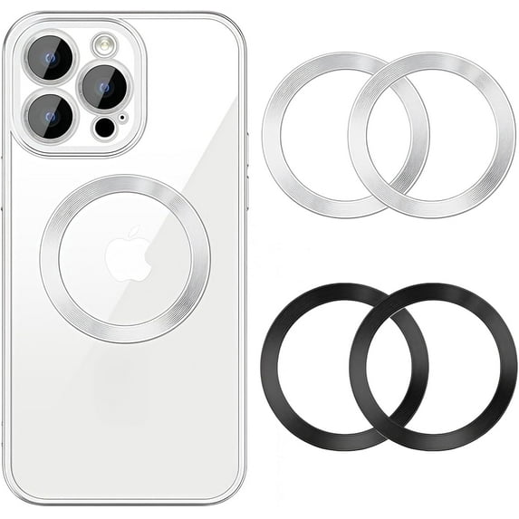 4 Pack Multicolored Universal Metal Rings Compatible with Magsafe ...