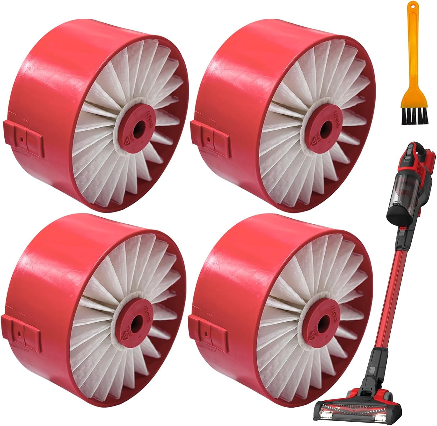 4 Pack N858184 Hepa Filters Compatible with Craftsman V20 Cordless ...